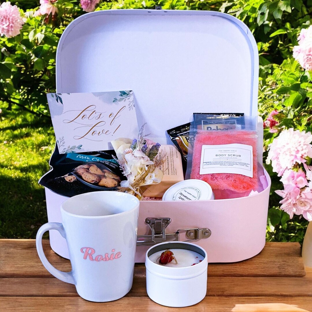 Customised Gift Box-self Care Gift Box-personalised Gift Box-women's ...