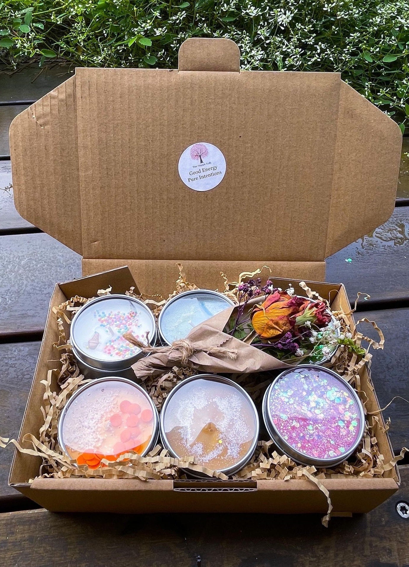 6 Candle Gift Box Set-candle Gift Set-birthday Gift-decorative | Etsy ...