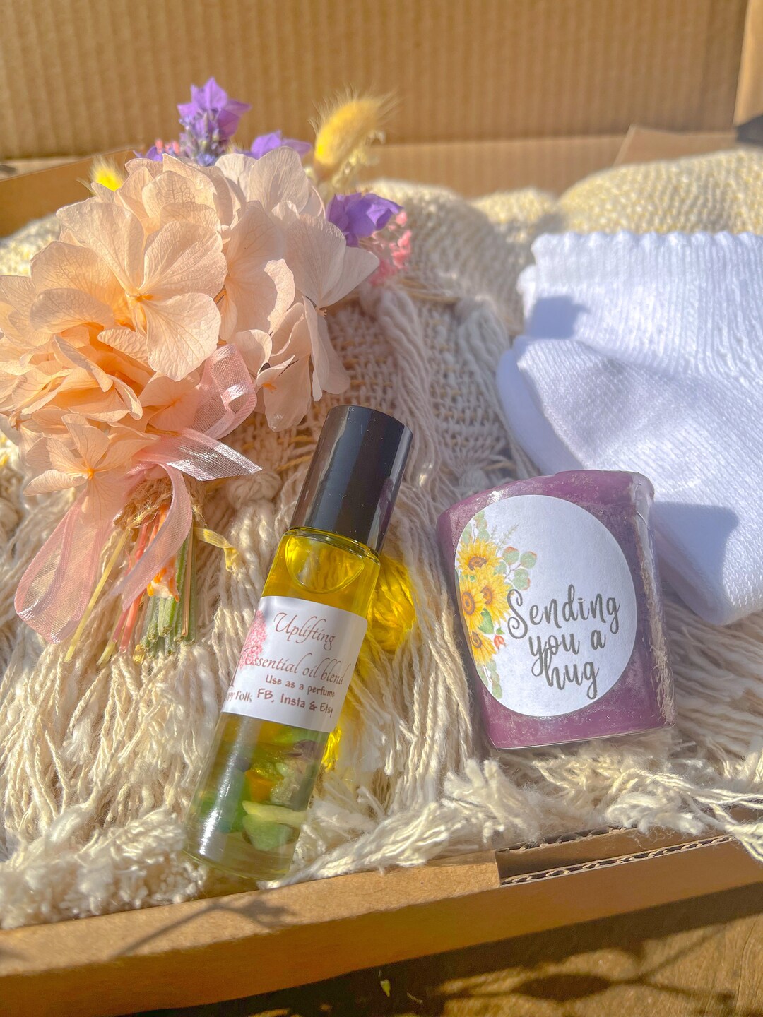 Sending a Hug Gift Box-hug in a Box-thinking of You Gift - Etsy