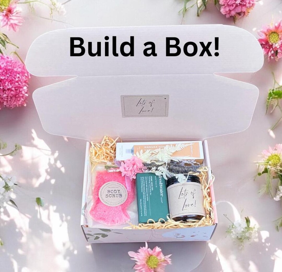 Build a Box-personalized Gift Box Create Your Custom Pamper Set for Her ...