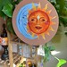 Hand Painted Sun and Moon Sun Catcher Window Hanging Rainbow Making ...