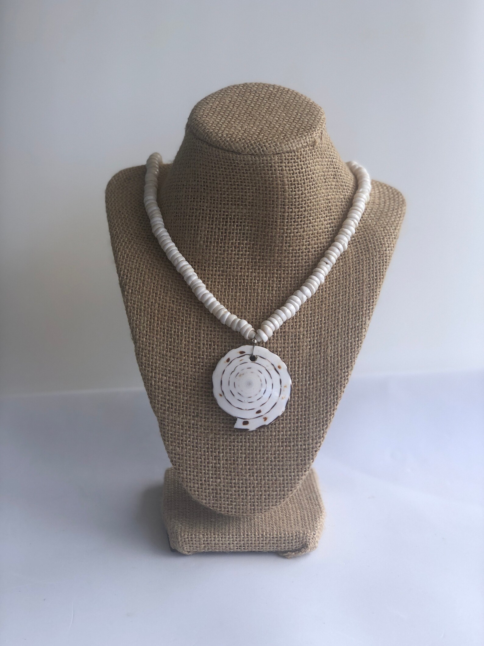 Puka Shell Puka Shell Necklace Men's necklace Hawaiian | Etsy