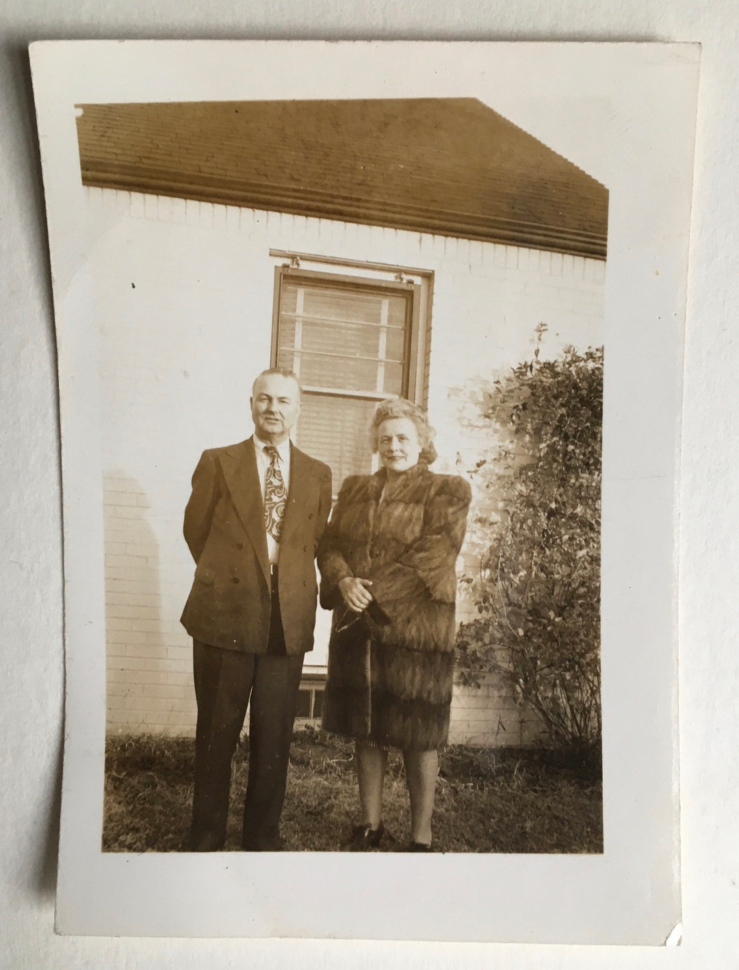 Vintage Couple Photograph, Antique Photo, Old Photo, Black and White ...