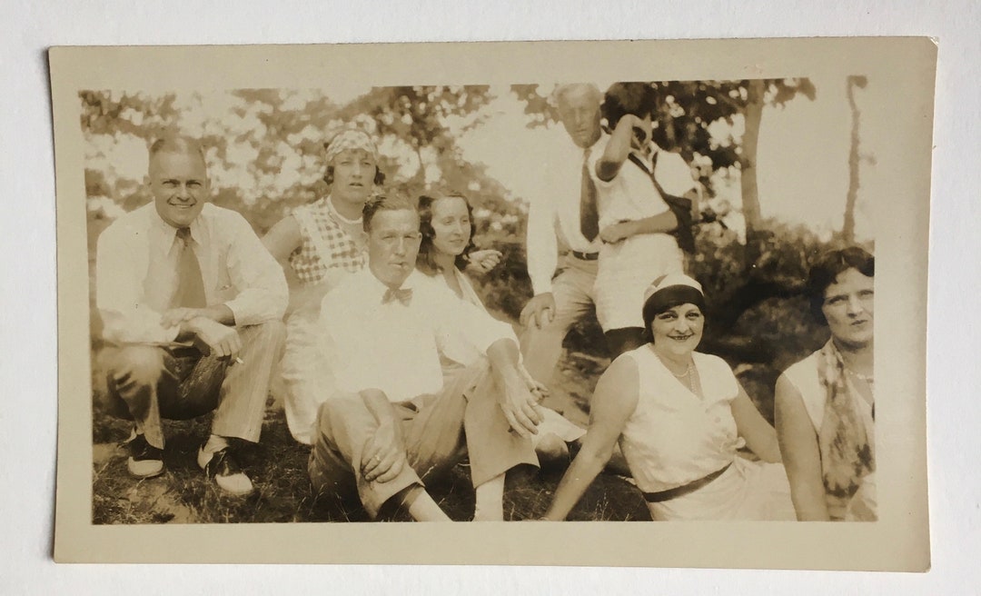 Vintage Friends Photograph, Antique Photo, Old Photo, Black and White ...