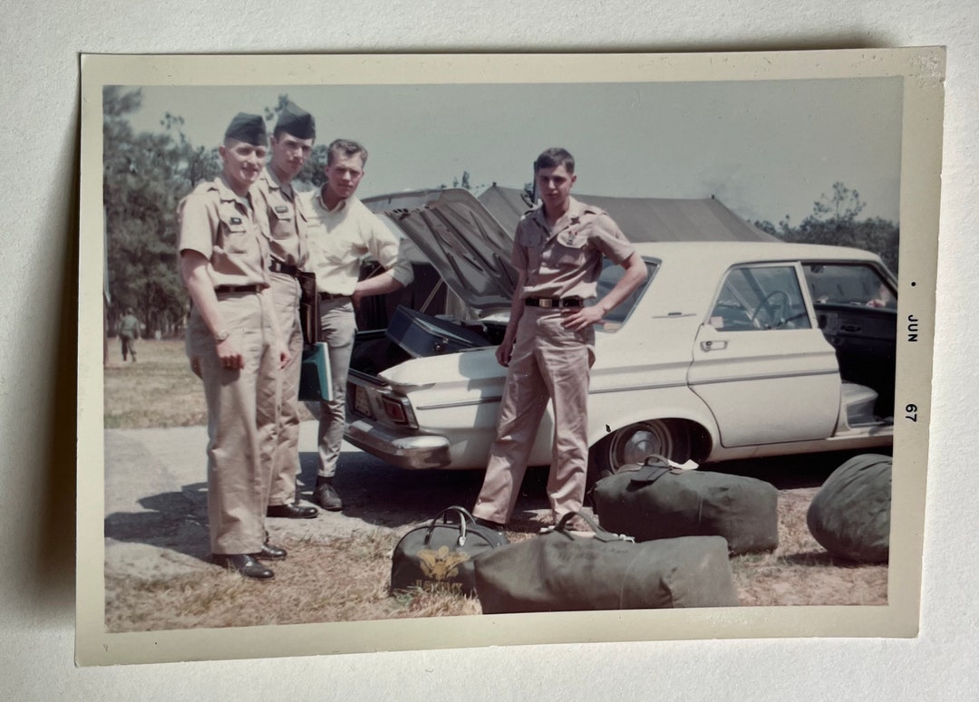 Vintage Men Photograph, Vintage Soldiers Photo, 1960s Photo, Antique ...