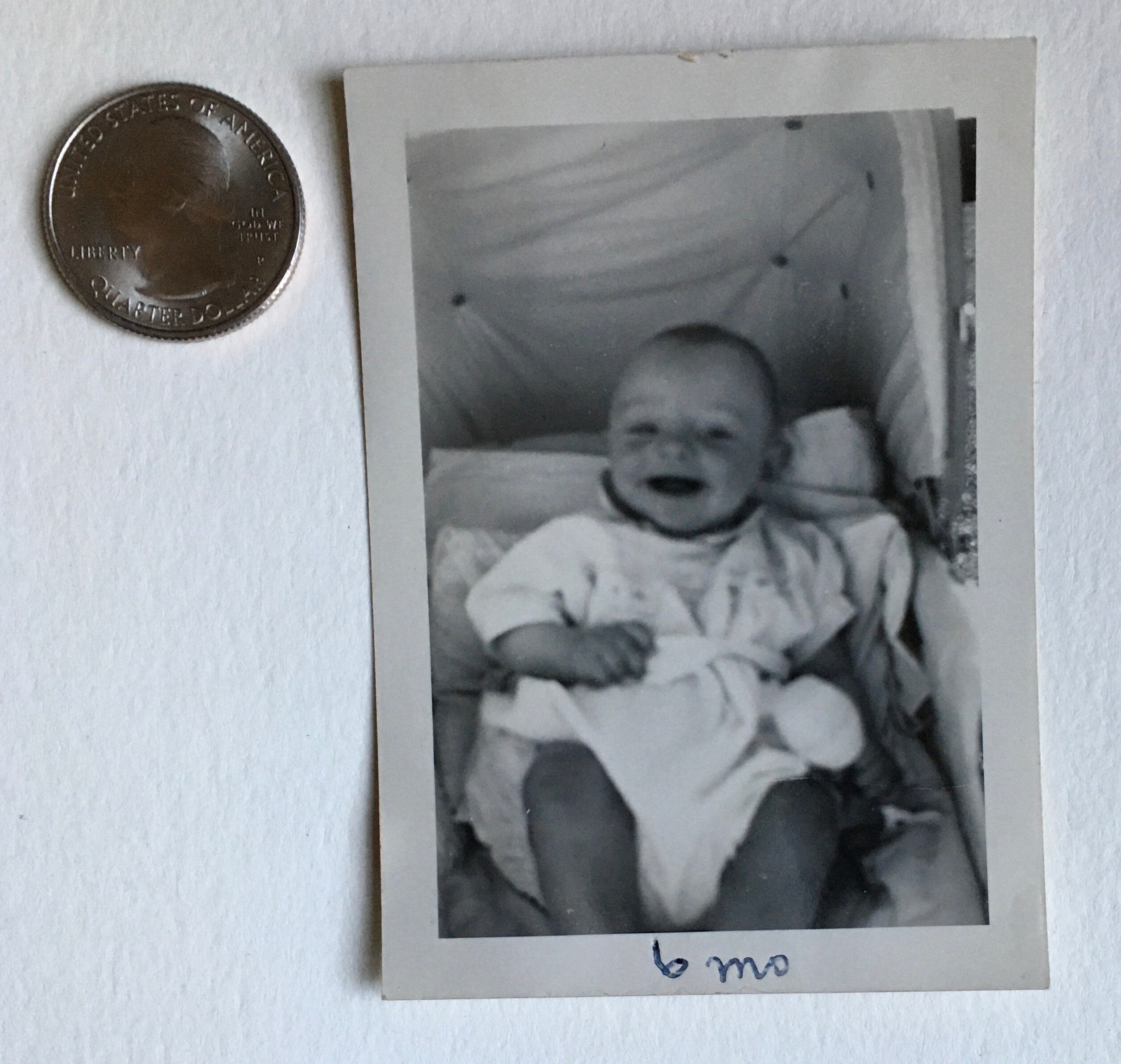 Vintage Baby Photograph, Antique Photograph, Old Photo, Black and White ...