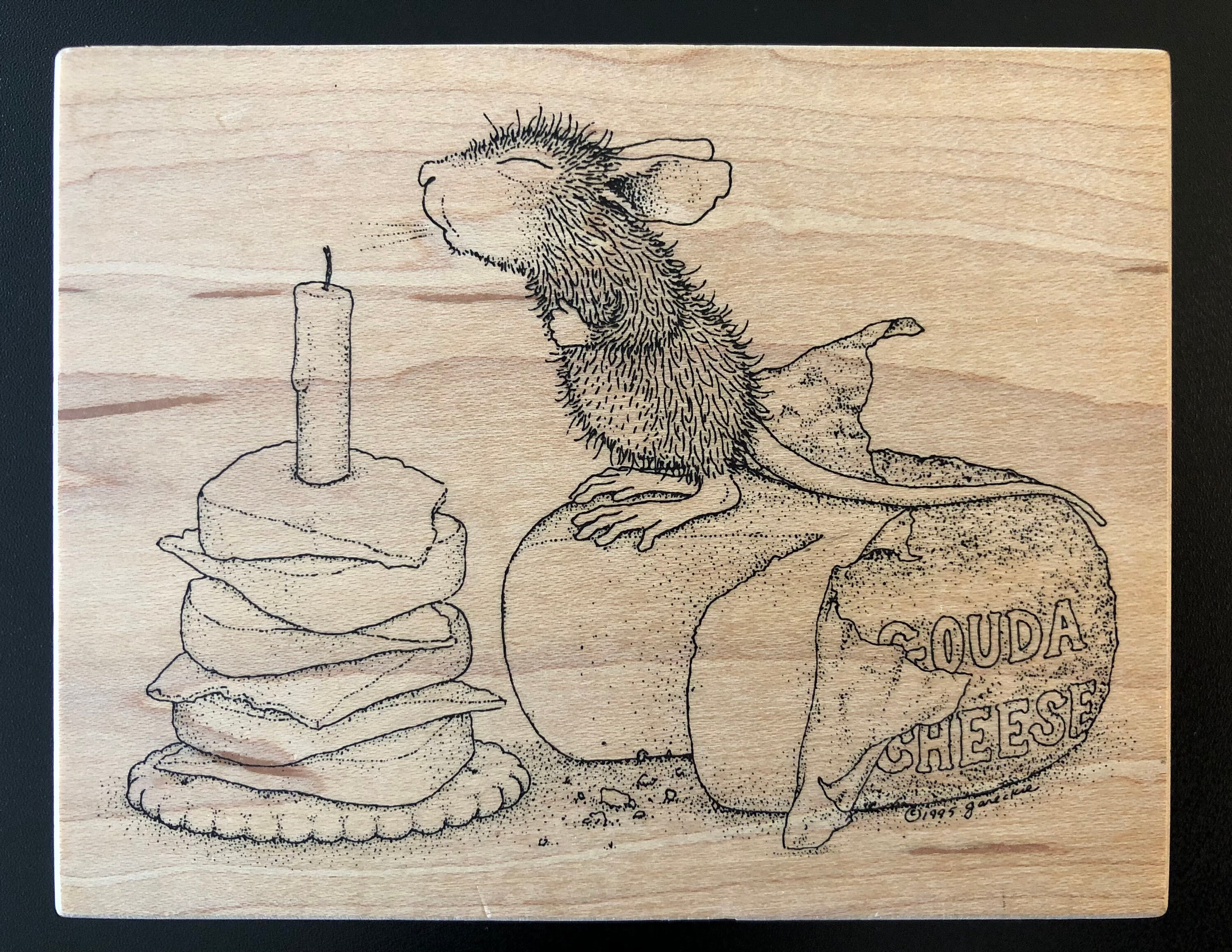 House Mouse Stamp A Gouda Birthday 240 - Etsy