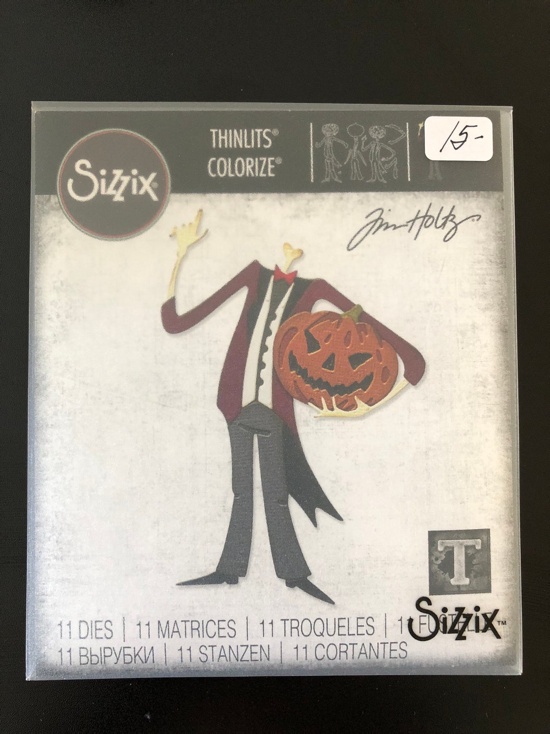 Tim Holtz/sizzix Pumpkinhead - Etsy