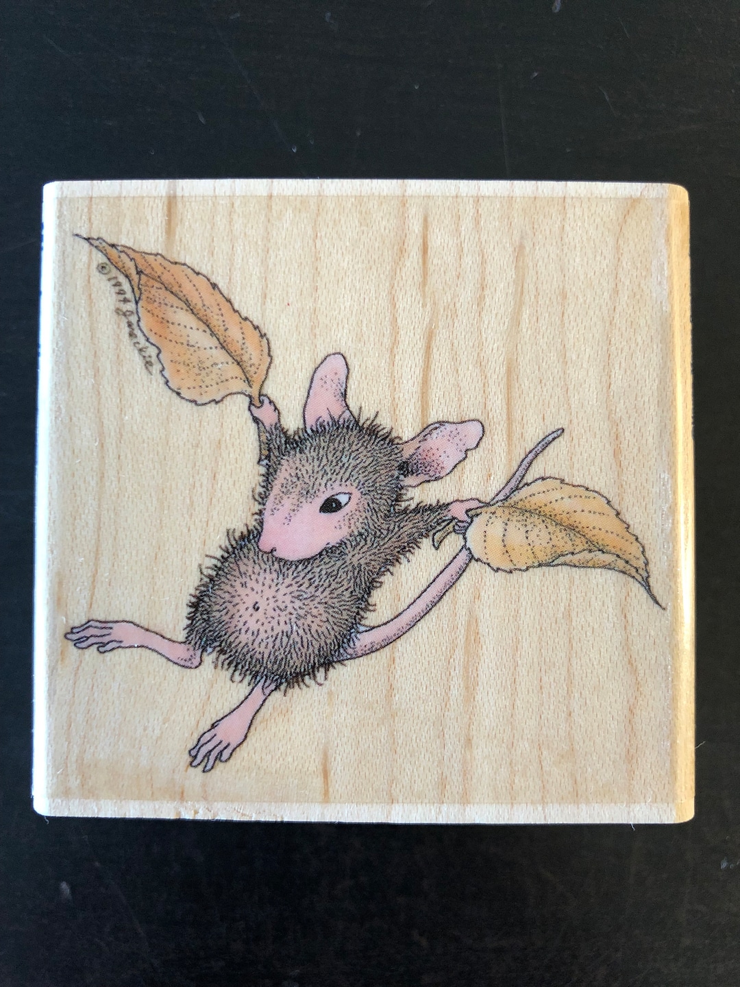 House Mouse Stamp Mice Landing Stamp HMF1012 - Etsy