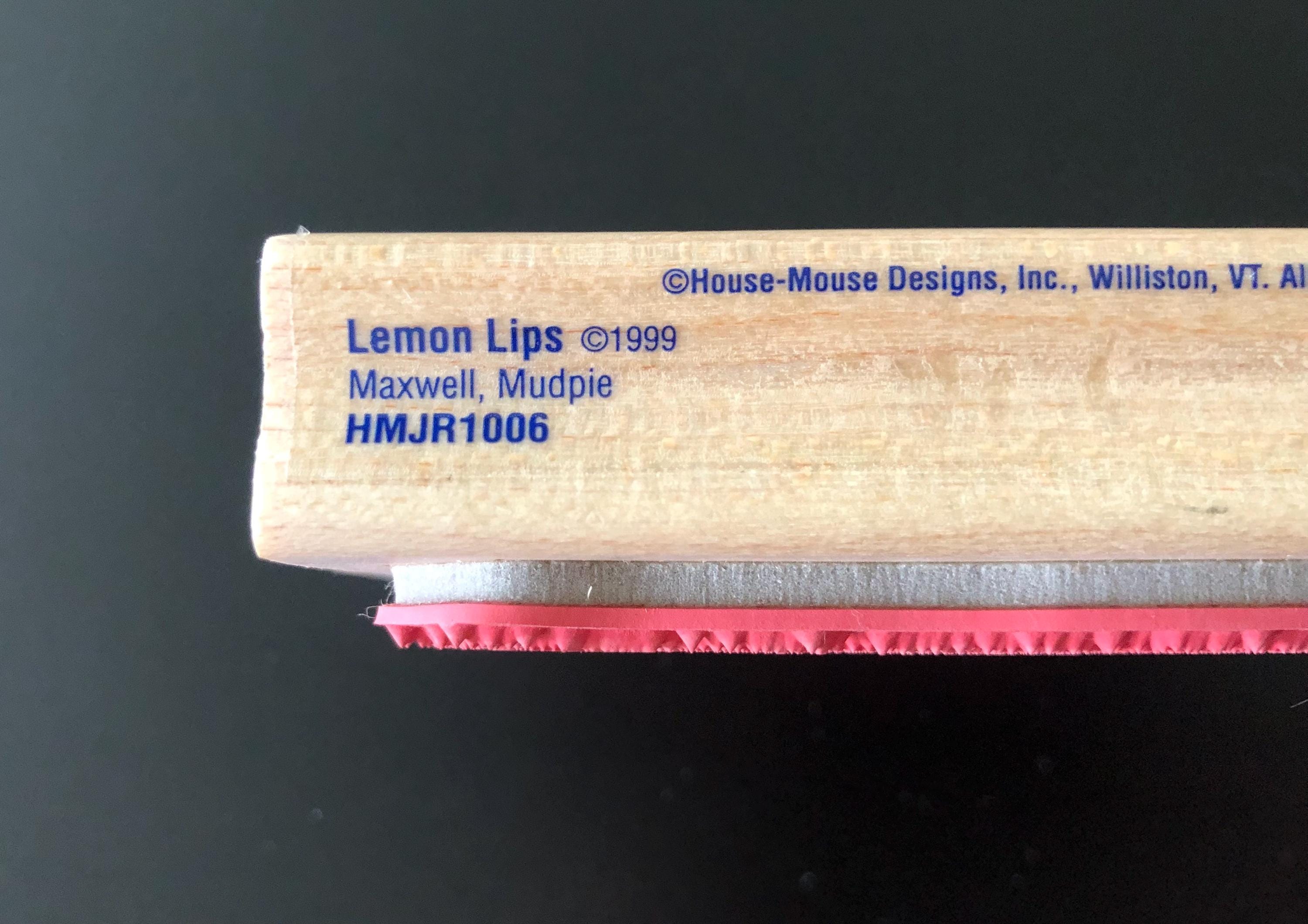 House Mouse Stamp Lemon Lips Stamp HMJR1006 - Etsy