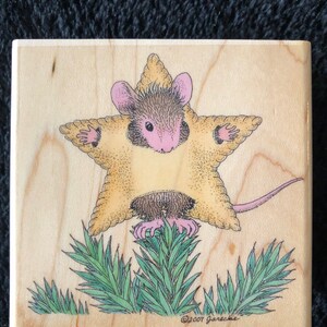 House Mouse Stamp Mice Star HMI1015 - Etsy