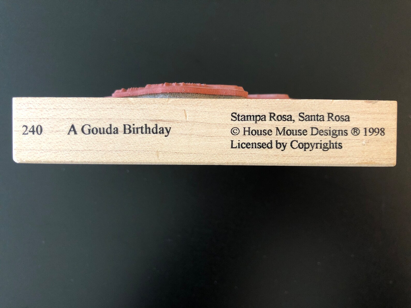 House Mouse Stamp A Gouda Birthday 240 - Etsy