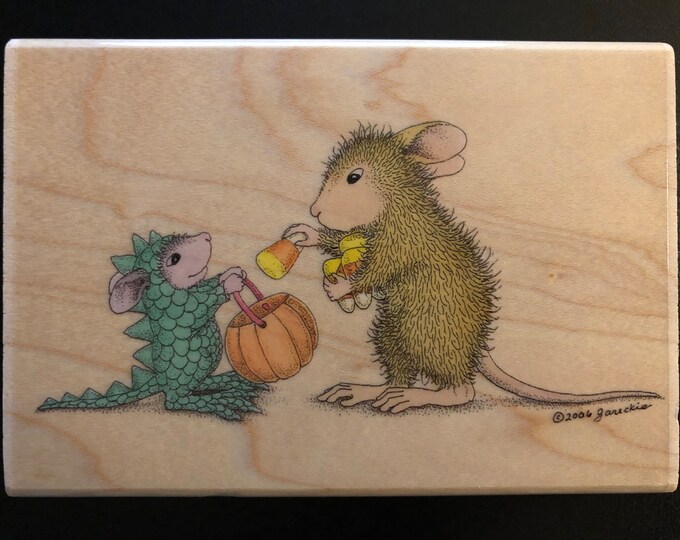 House Mouse Stamp Dino Treats Stamp HMLR1041 - Etsy