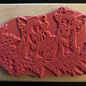 House Mouse Stamp Angel Delights Stamp - Etsy