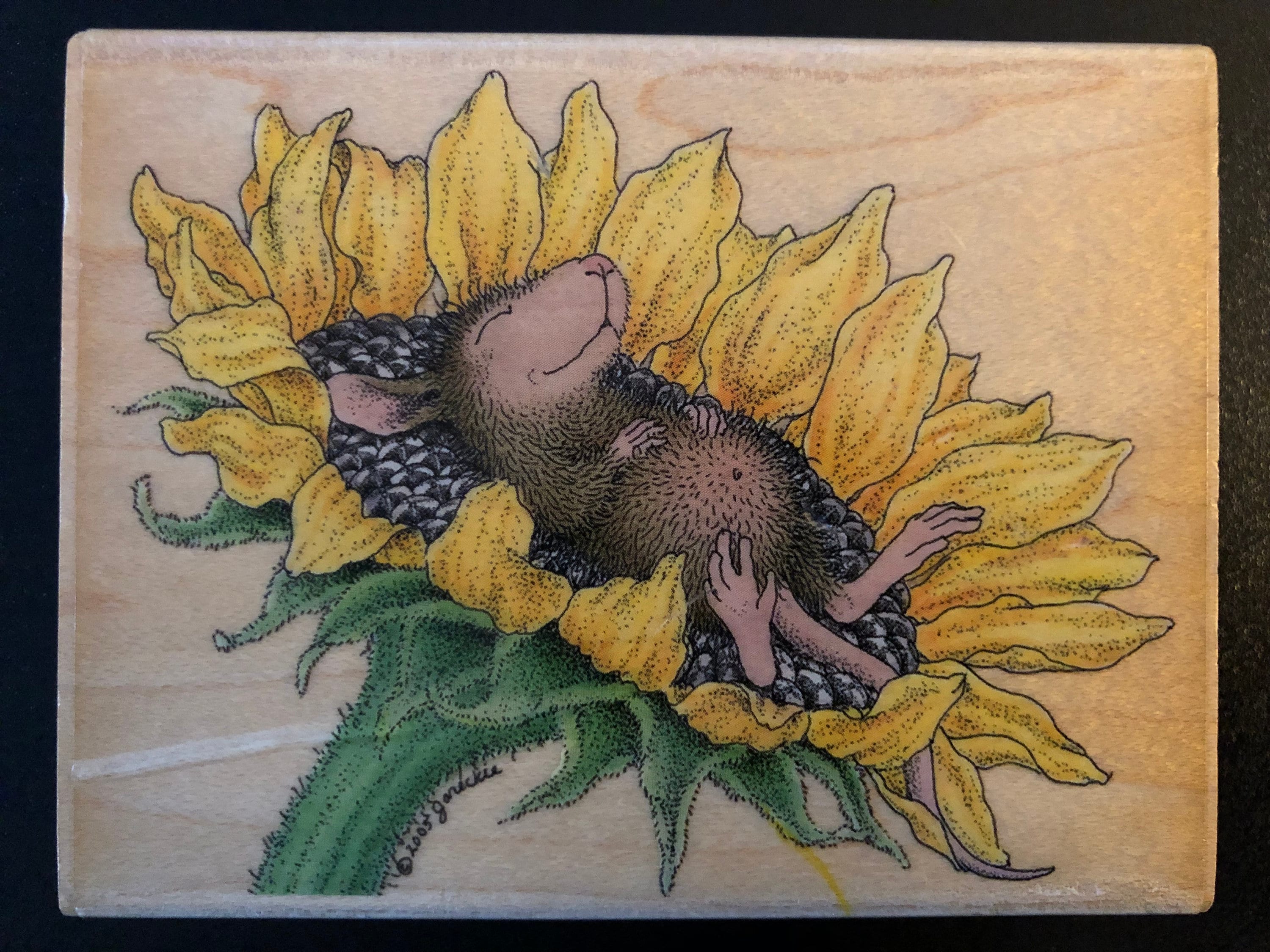 House Mouse Stamp Sunny Side up Stamp - Etsy