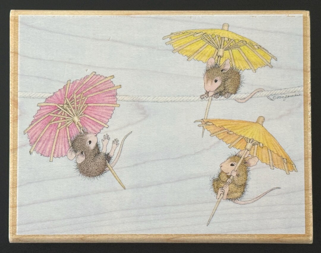 House Mouse Stamp Free Fallin’ Stampablilities HMPR1081 - Etsy