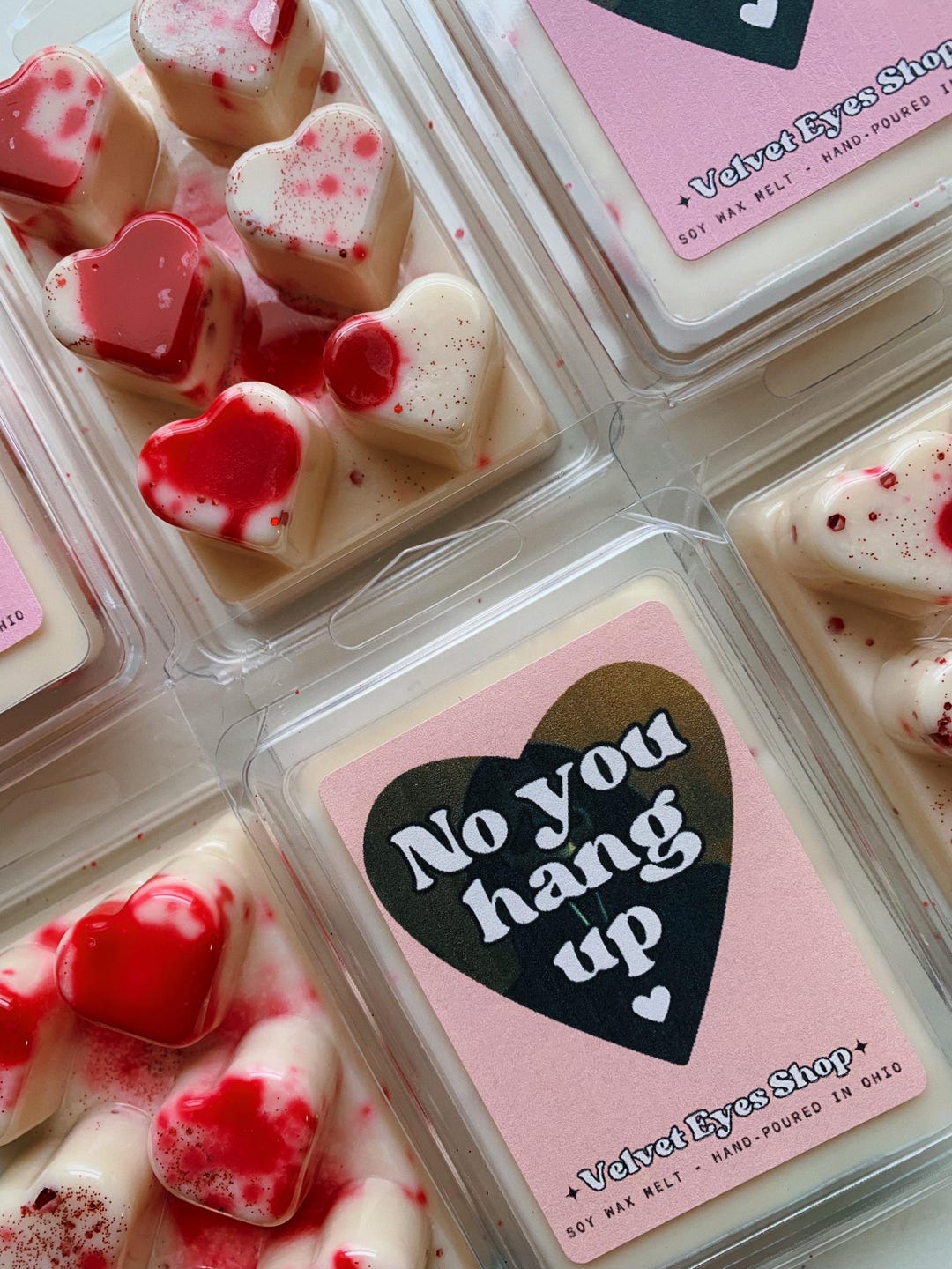 No You Hang Up, Horror Inspired Wax Melt: Bergamot, Mahogany & Musk - 2 ...