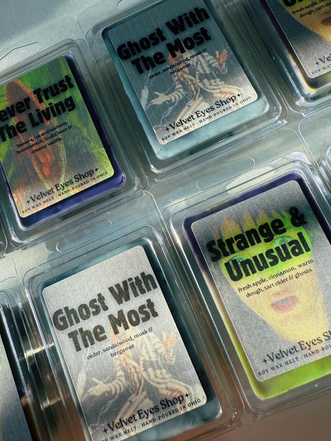 Strange and Unusual Inspired Wax Melt Set: Spooky Scents - Etsy