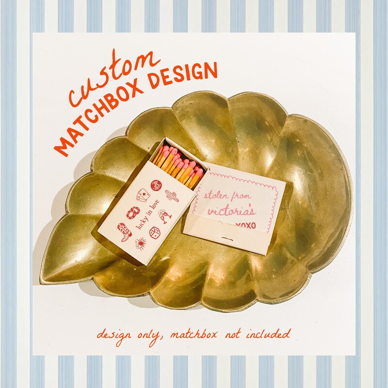 Custom Matchboxes - Etsy