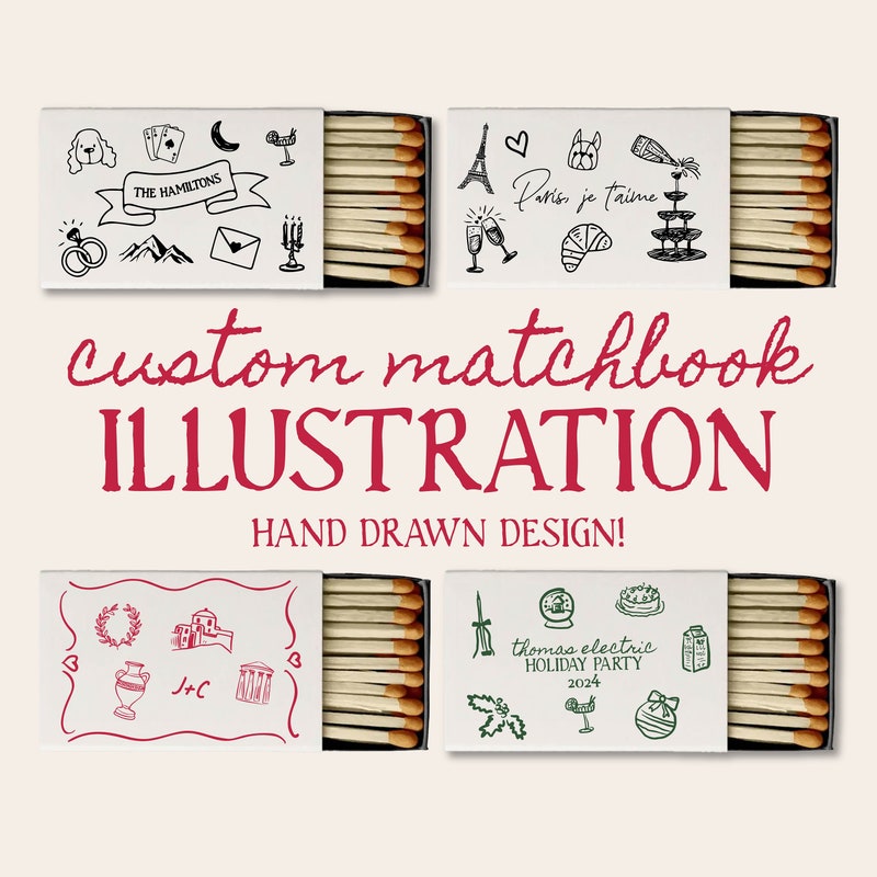Custom Matchboxes - Etsy