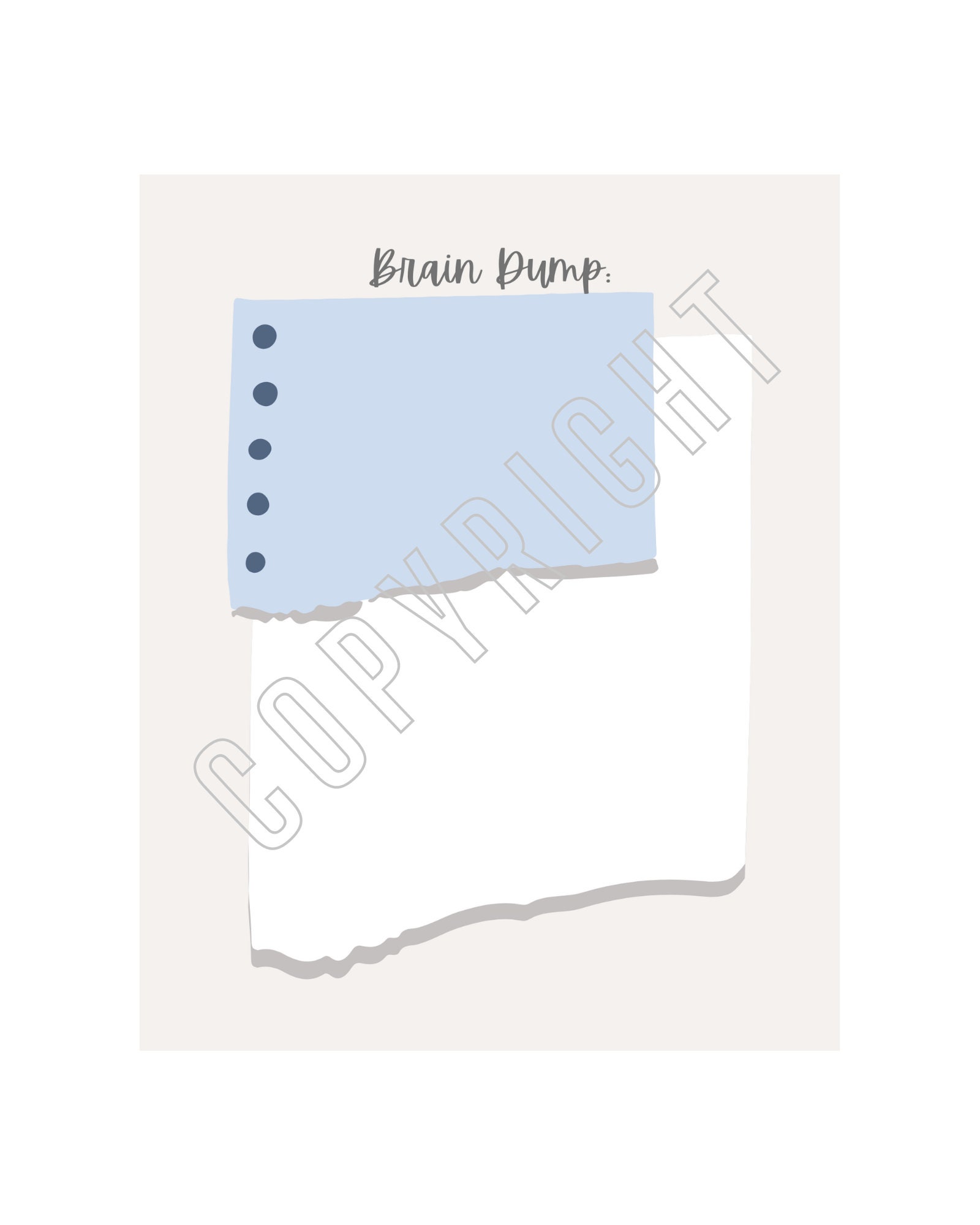 Mental Health Weekly Planner - Etsy