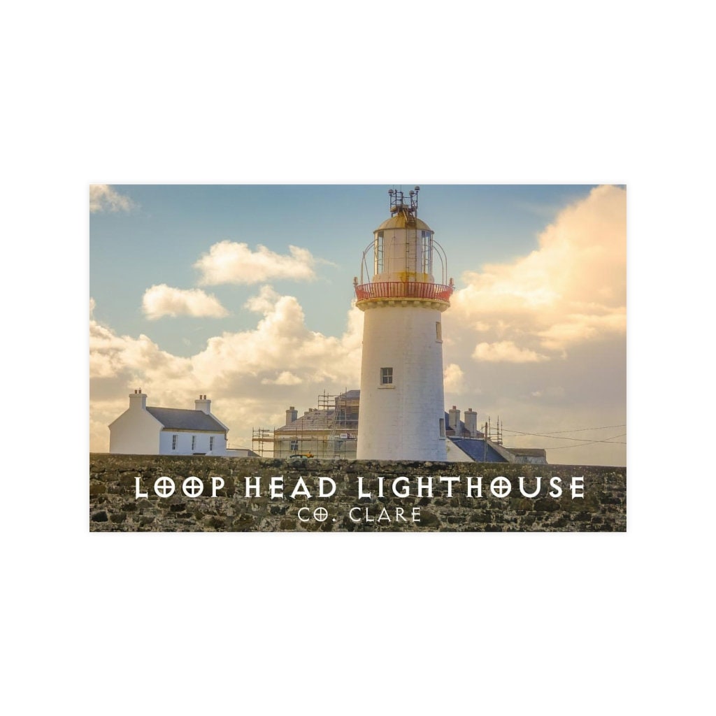Loop Head Lighthouse Count Clare Ireland Framed Poster Craft Supplies ...