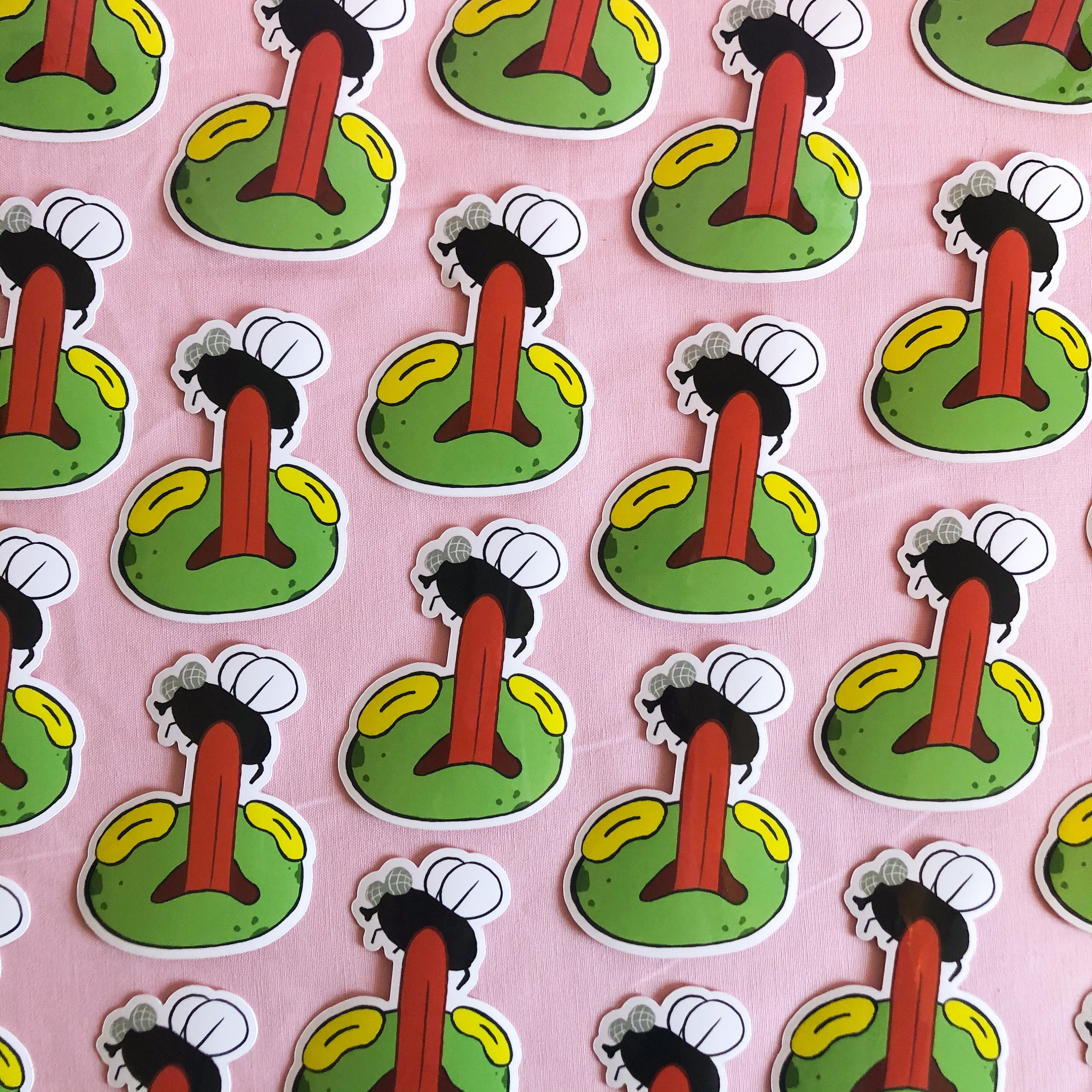 Froggy Vinyl Sticker | Etsy