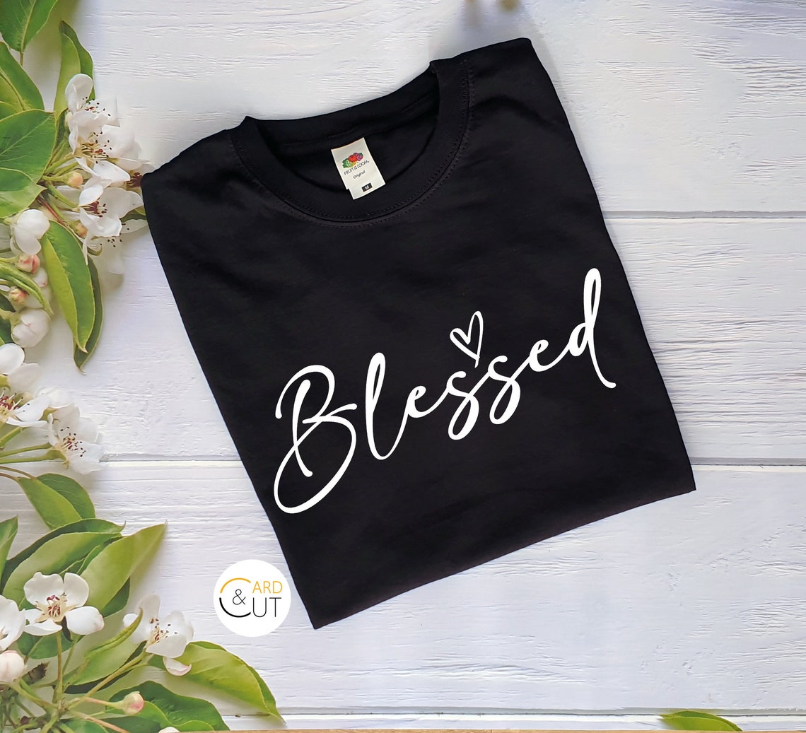 Blessed Shirt Unisex Christian T Shirt Shirts Christian T Etsy