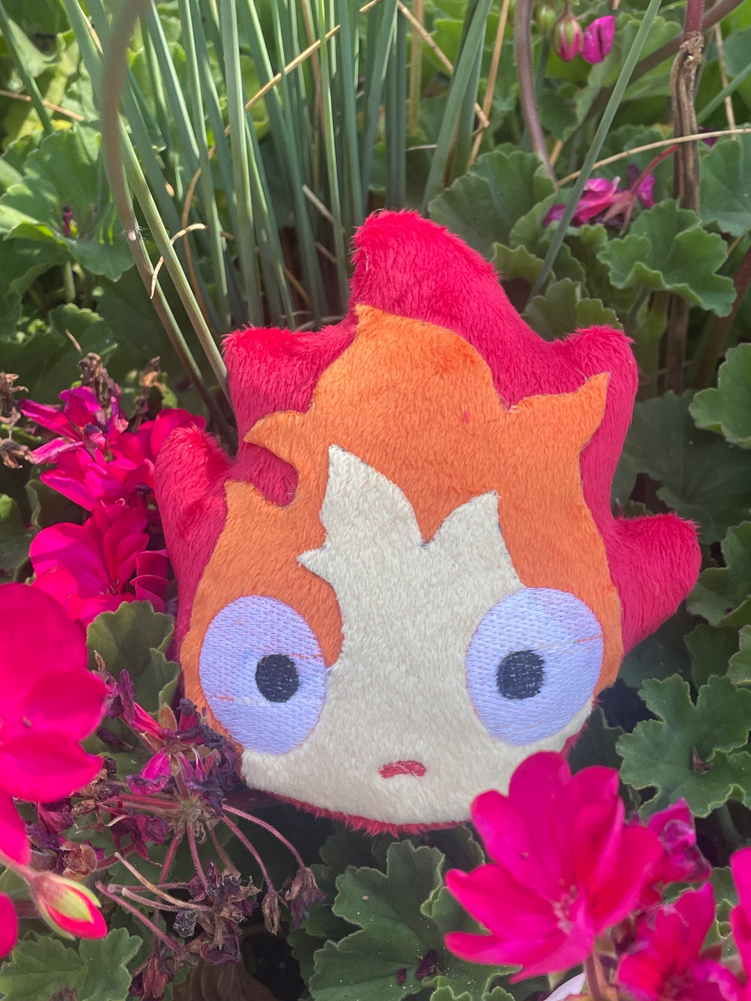 Cute Fire Demon Plush - Etsy