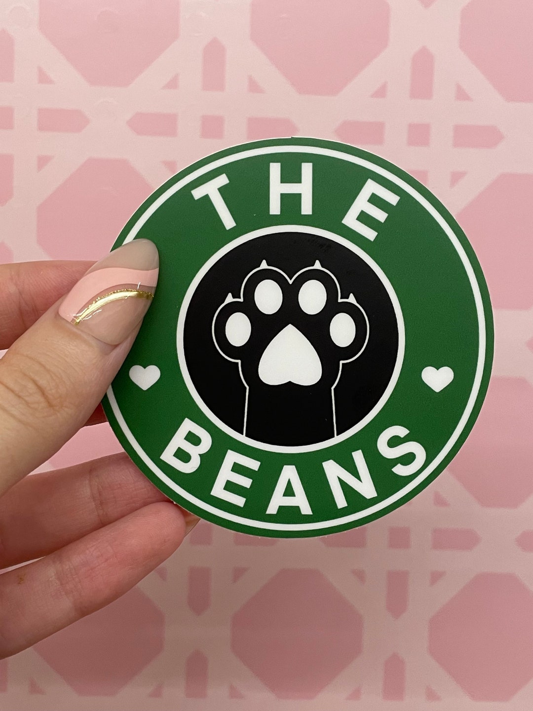 The Beans Coffee Sticker - Etsy