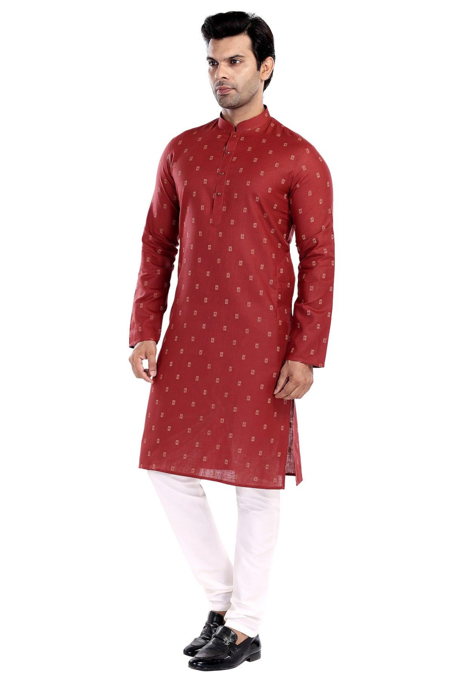 RED KURTA PYJAMA Set - Etsy