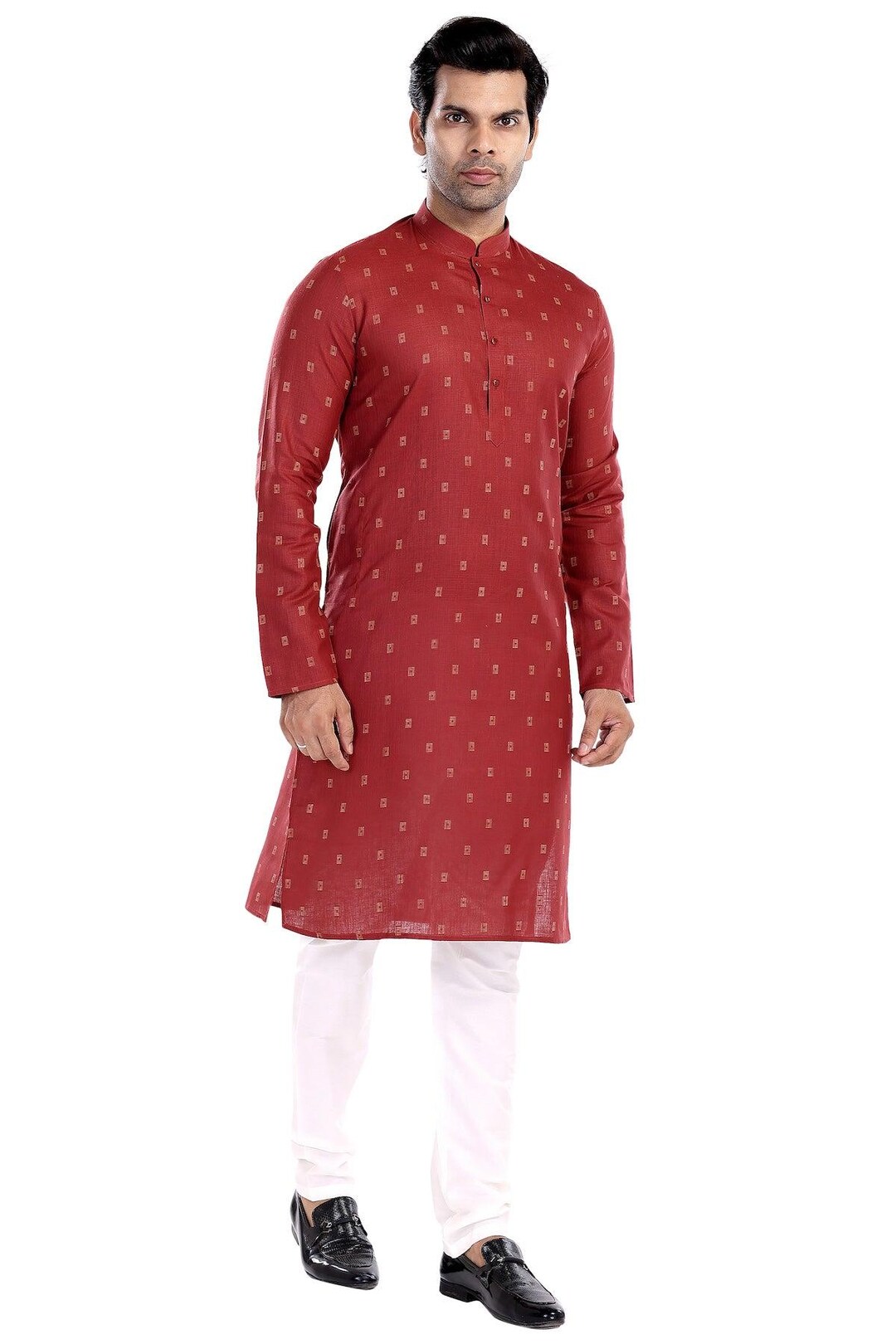 RED KURTA PYJAMA Set - Etsy