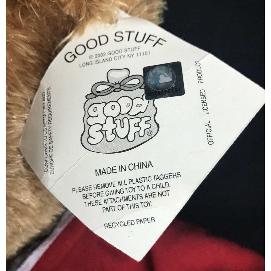 Vintage MLB 2002 Cincinnati Reds Baseball Stuffed Animal Bear - Etsy UK