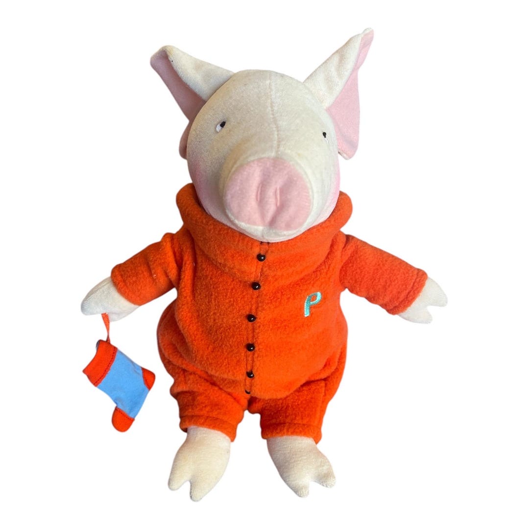 Holly Hobbie Crocodile Creek Puddle Plush Pig in Pajamas 12 Inch 2001 ...