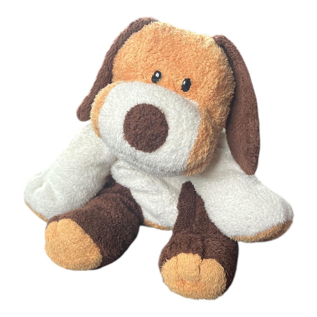 TY Pluffies Whiffer Dog Plush Puppy Brown Small Brown Snout 10 Inch ...