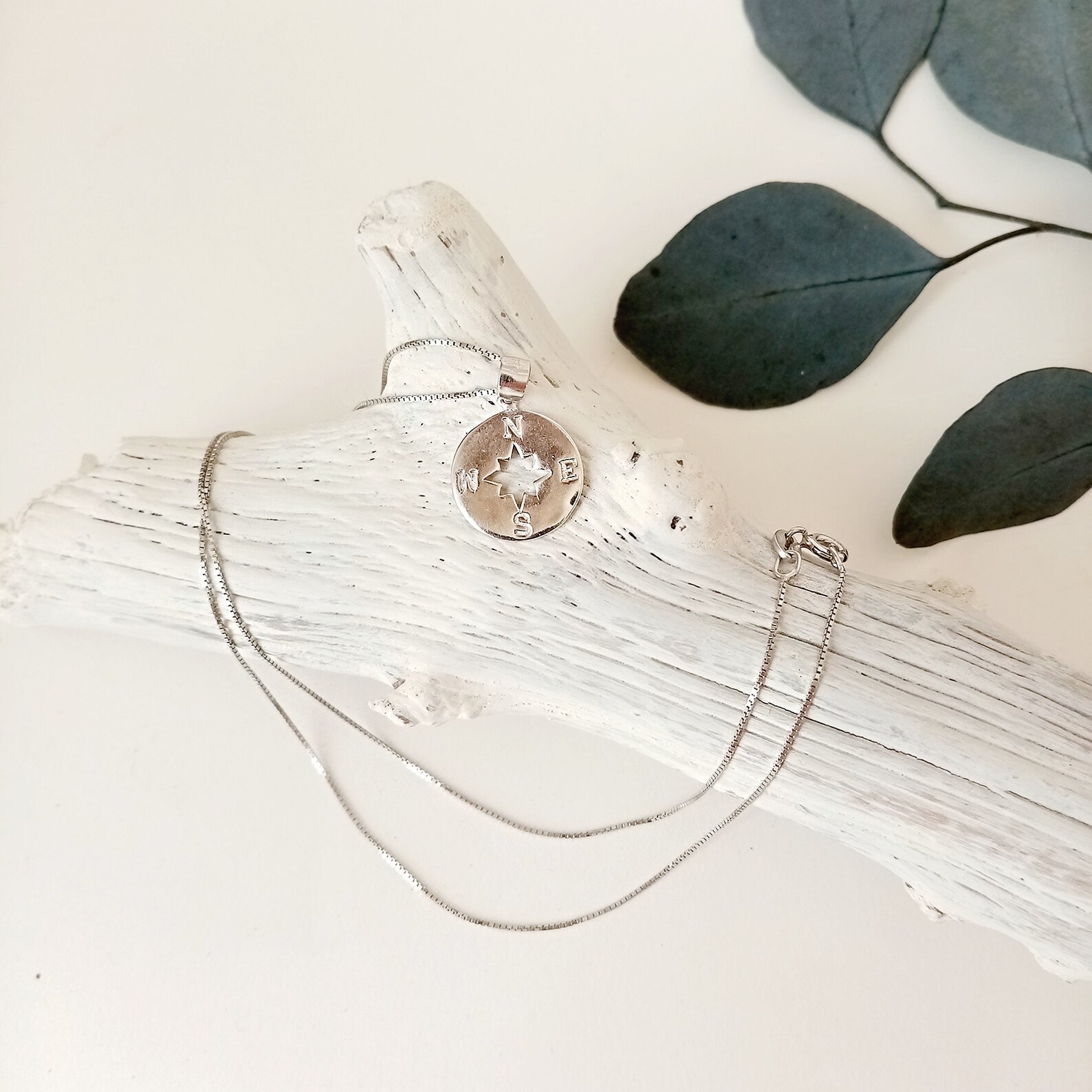 Wind Rose Necklace Wind Rose Pendant Choker Silver Choker - Etsy