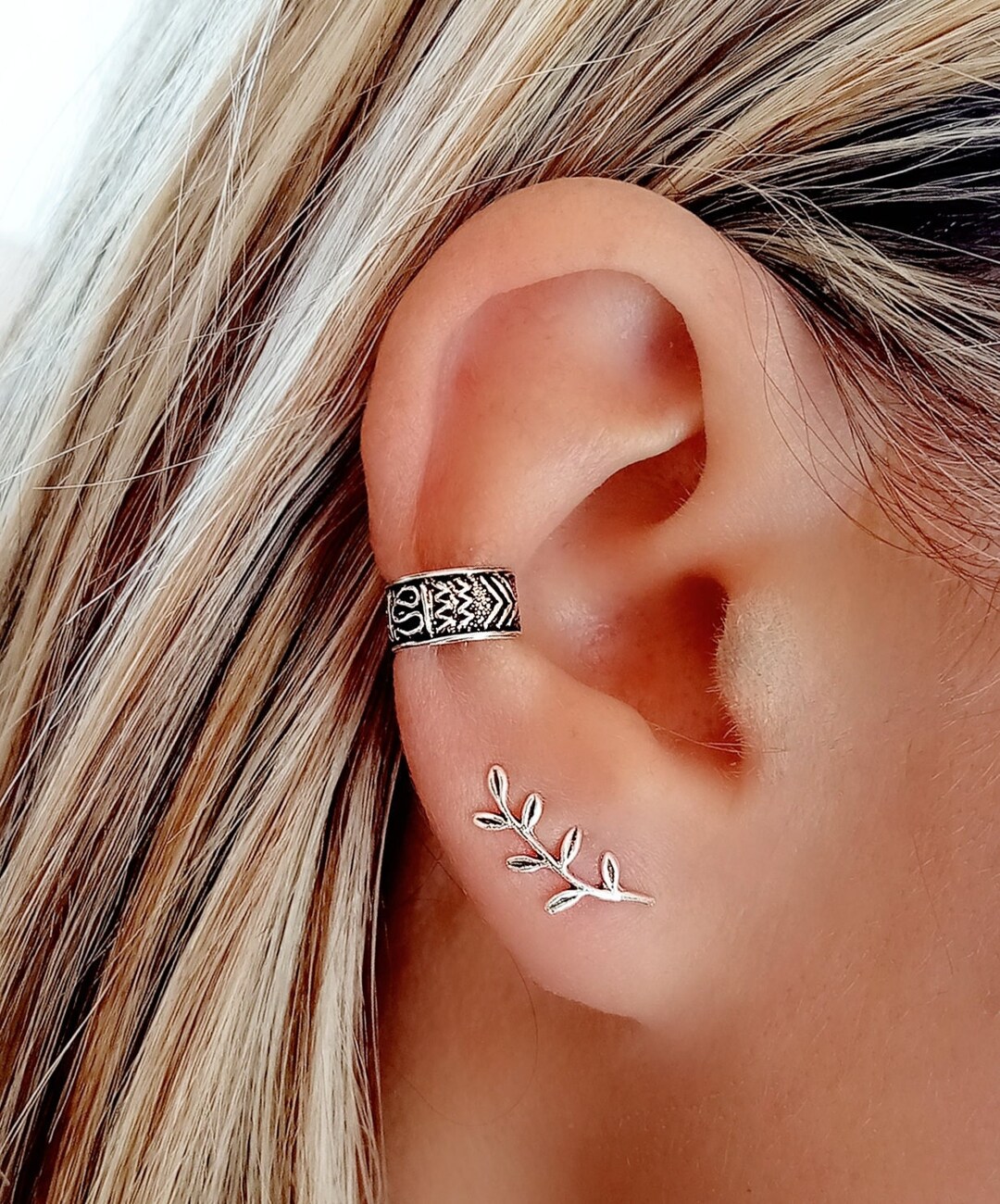 Ethnic Indian Ear Cuff for Ear Without the Need for a Hole - Ethnic ...