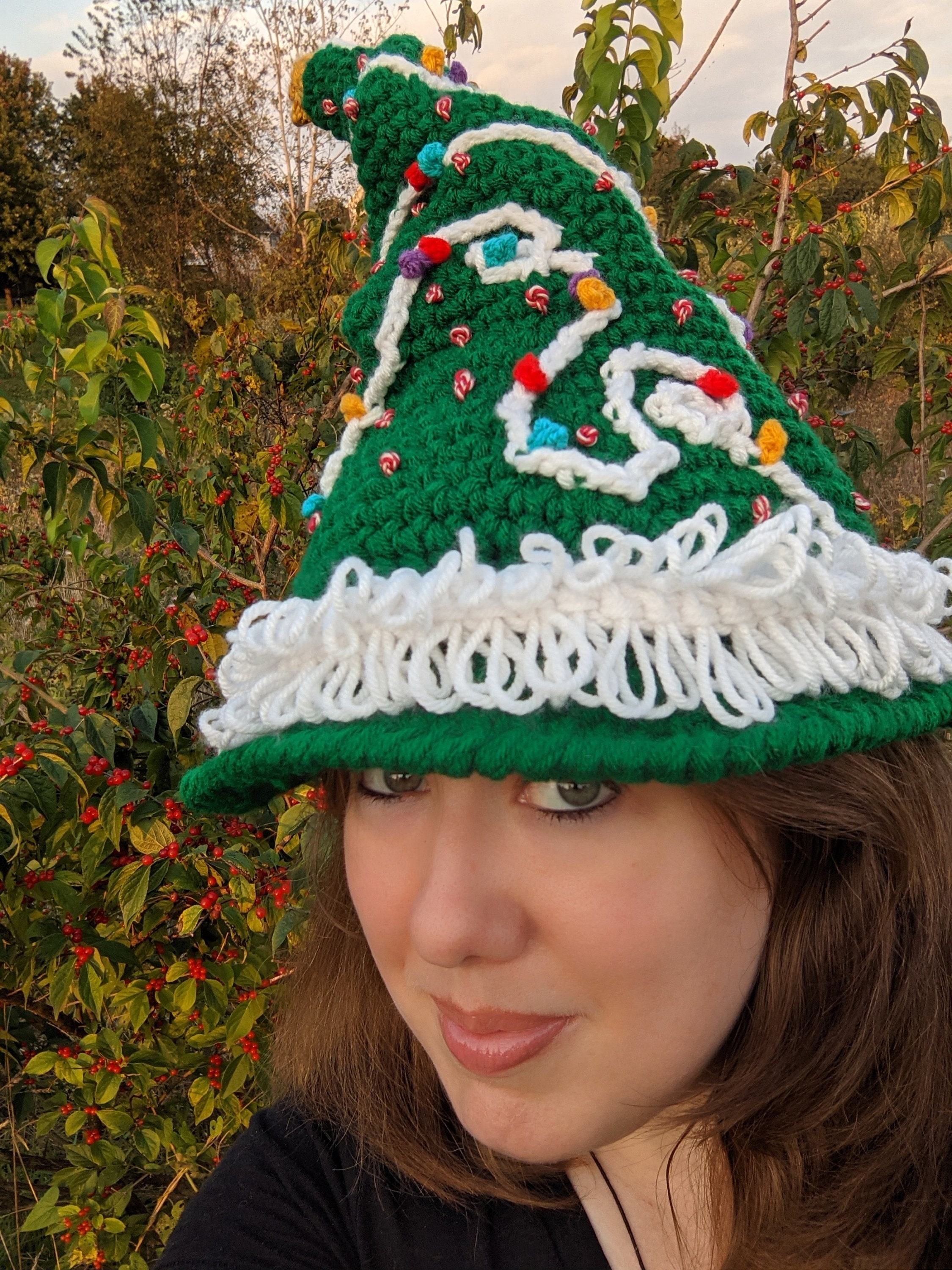 CROCHET PATTERN Bramble Witch Hat - Etsy