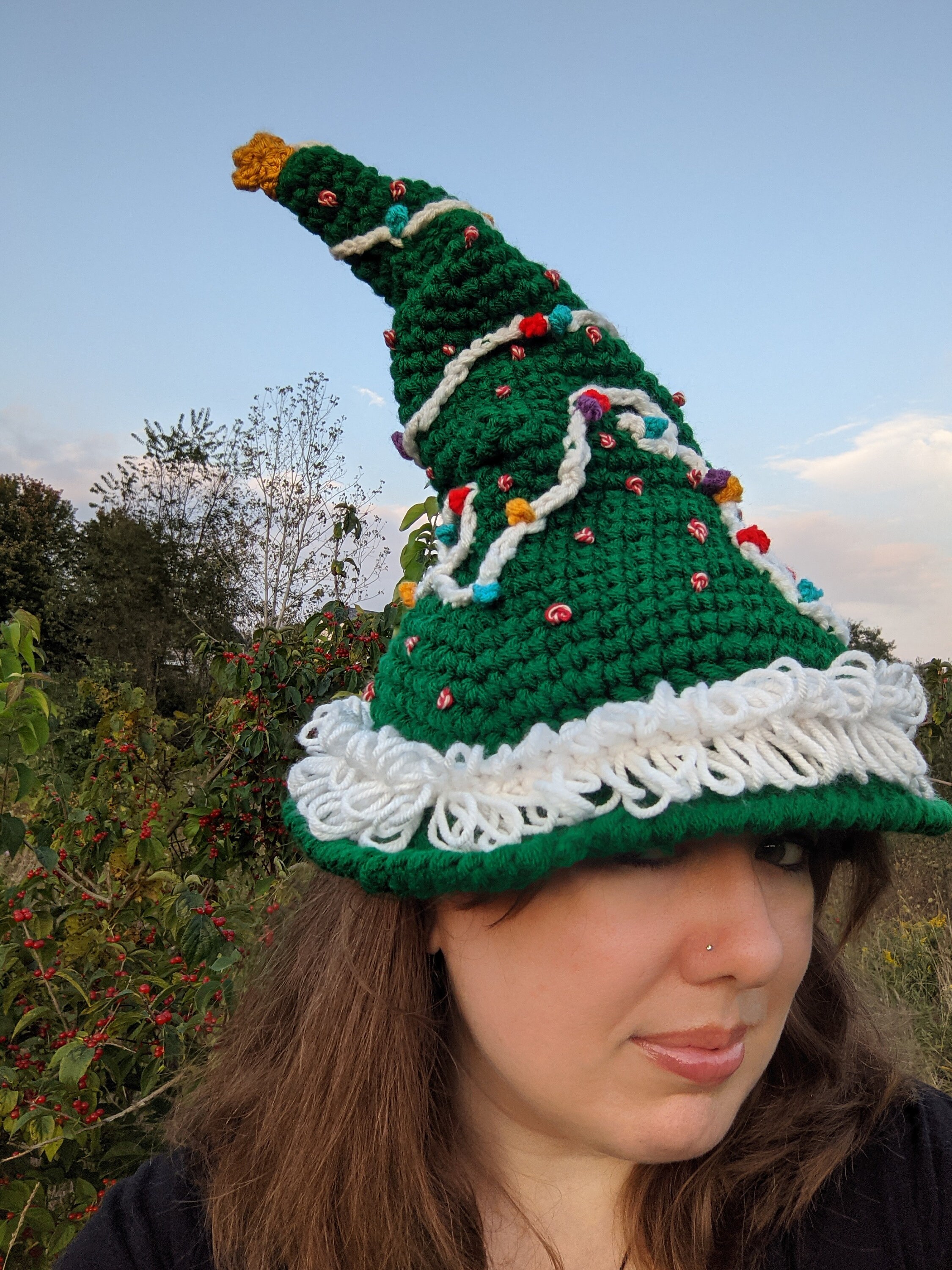 CROCHET PATTERN Bramble Witch Hat - Etsy