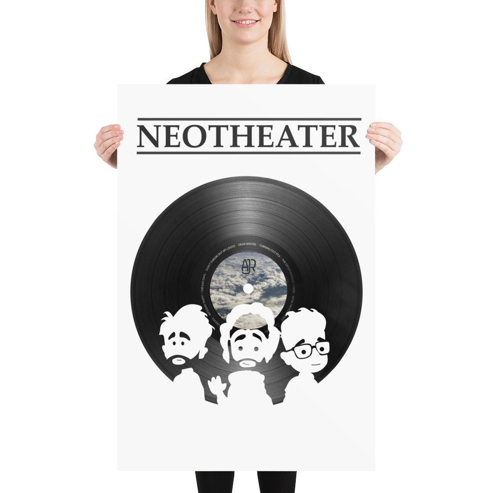 AJR Neotheater Album Poster, Minimalist Design - Etsy