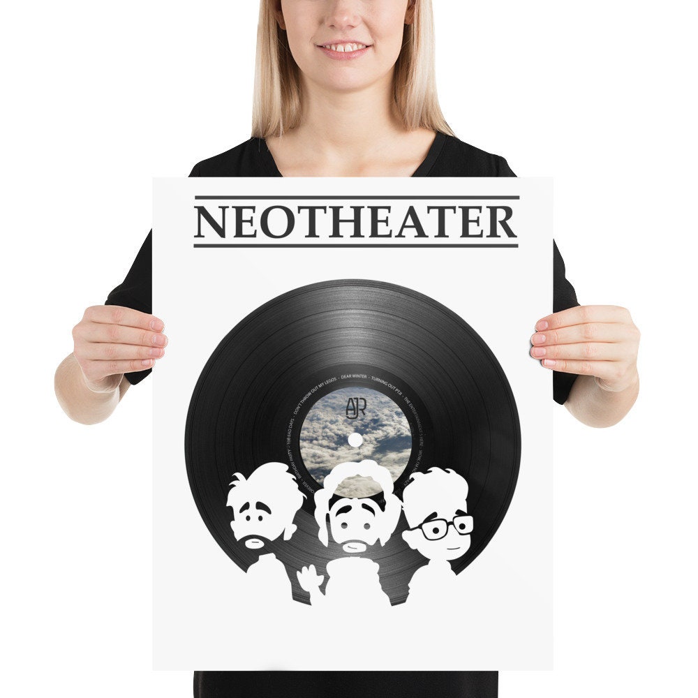 AJR Neotheater Album Poster, Minimalist Design - Etsy
