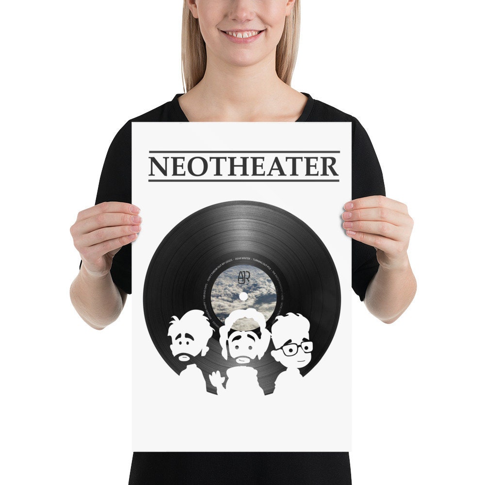 AJR Neotheater Album Poster, Minimalist Design - Etsy