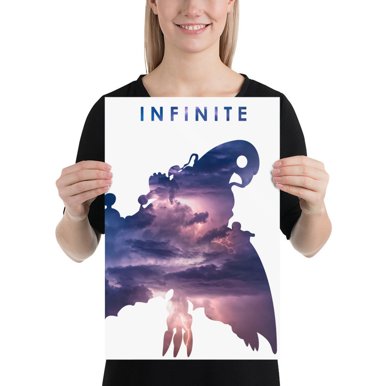 Bioshock Infinite Songbird Poster - Minimalist Video Game Art - Etsy
