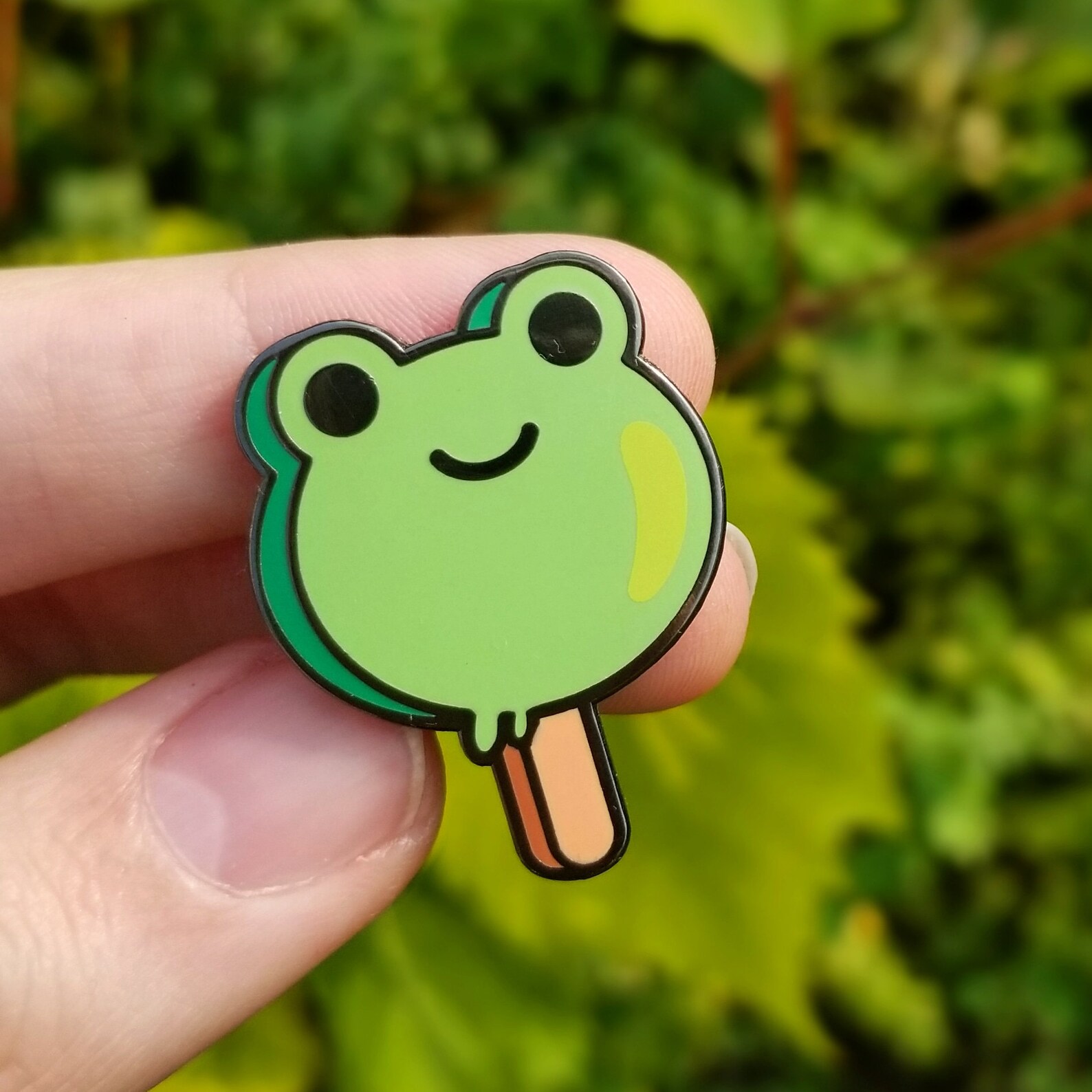 Frog Pop Enamel Pins Cute Frog Hard Enamel Candy Sweet Ice | Etsy