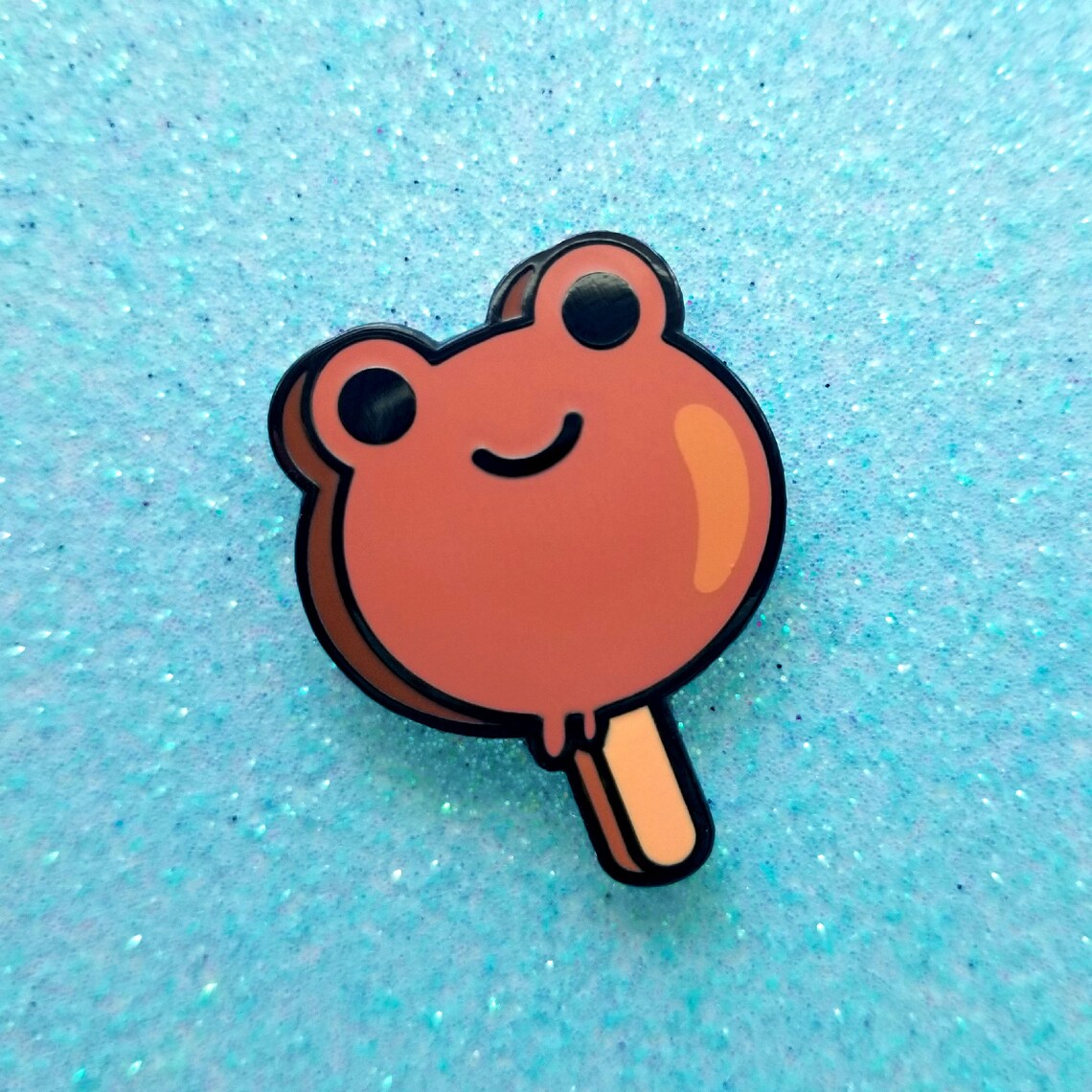 Frog Pop Enamel Pins Cute Frog Hard Enamel Candy Sweet Ice | Etsy