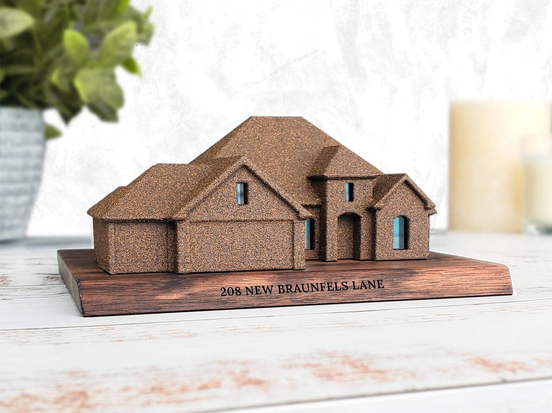 Scale Model of Your Home, Home Tabletop Decor, Sculpture of Your House ...