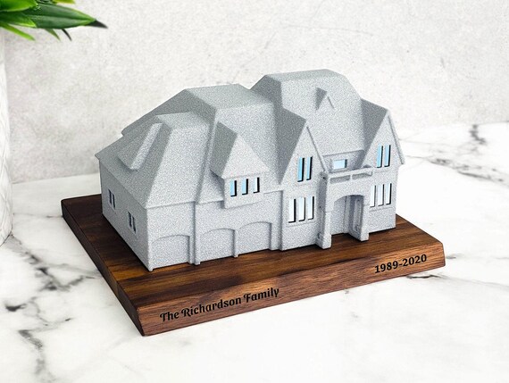 Scale Model of Your Home Home Tabletop Decor Sculpture of - Etsy