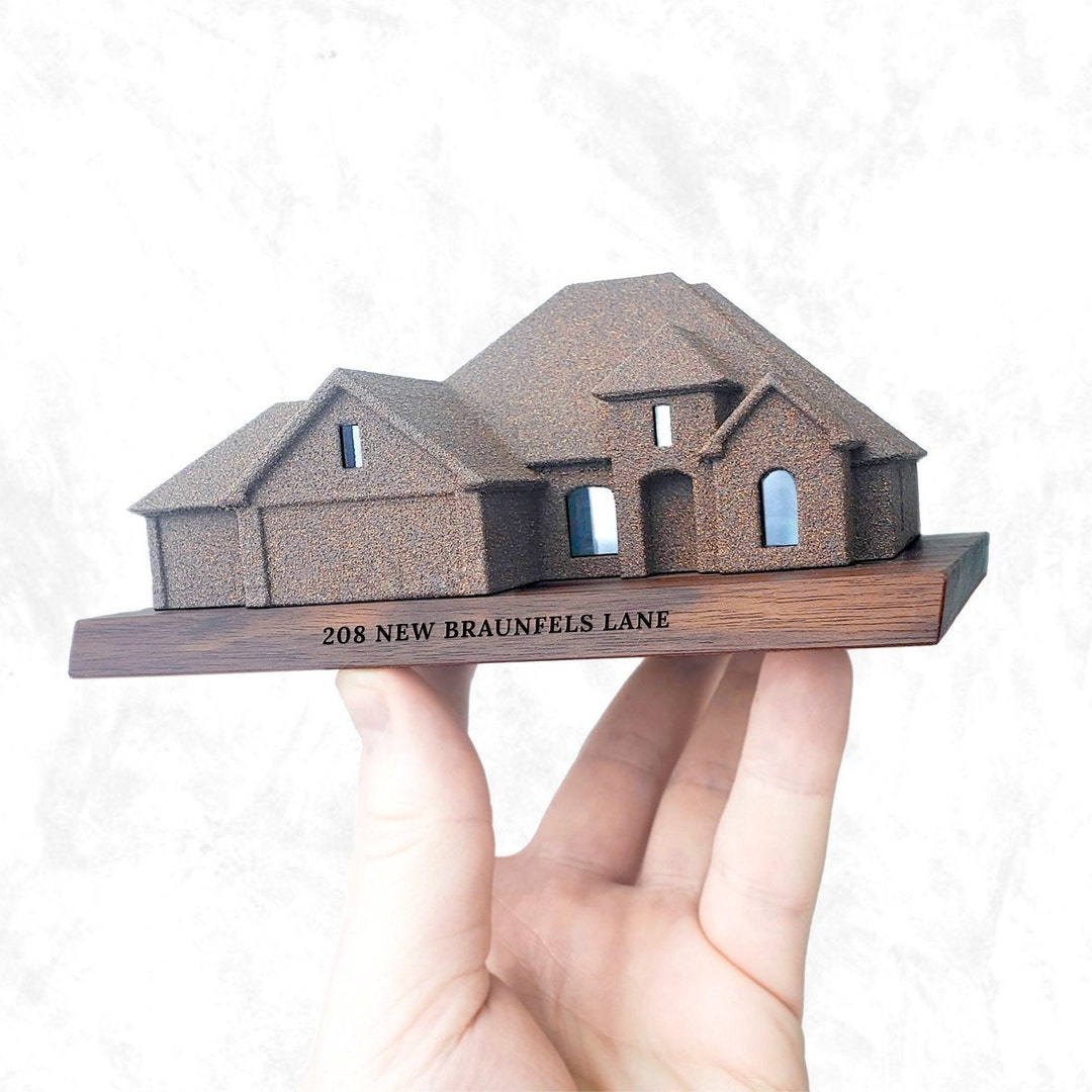 3D House Portrait, Custom House Replica, Scale Model Home - Etsy