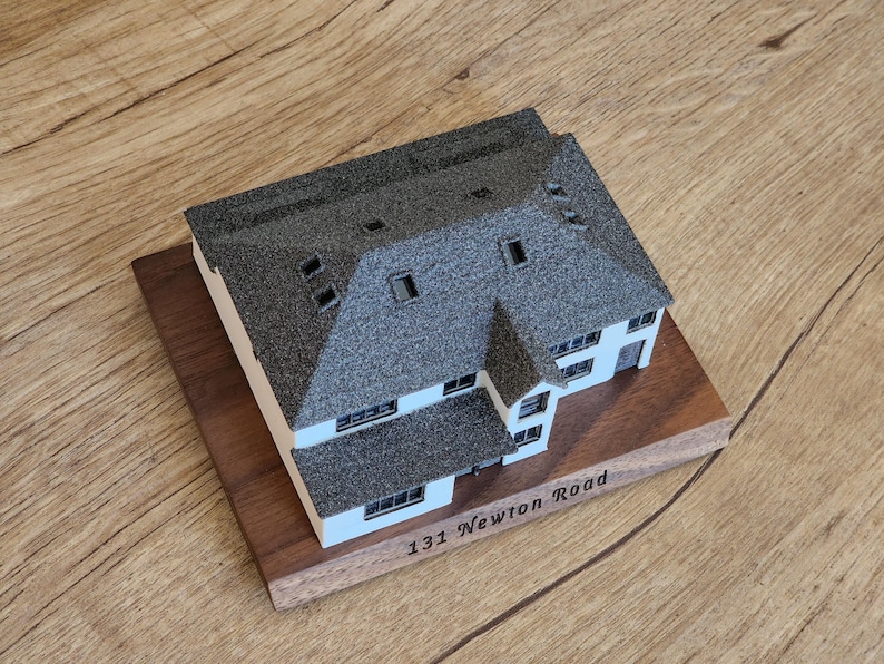Custom Model of Your Home, Housewarming Gift, Realtor Closing Gift, New ...
