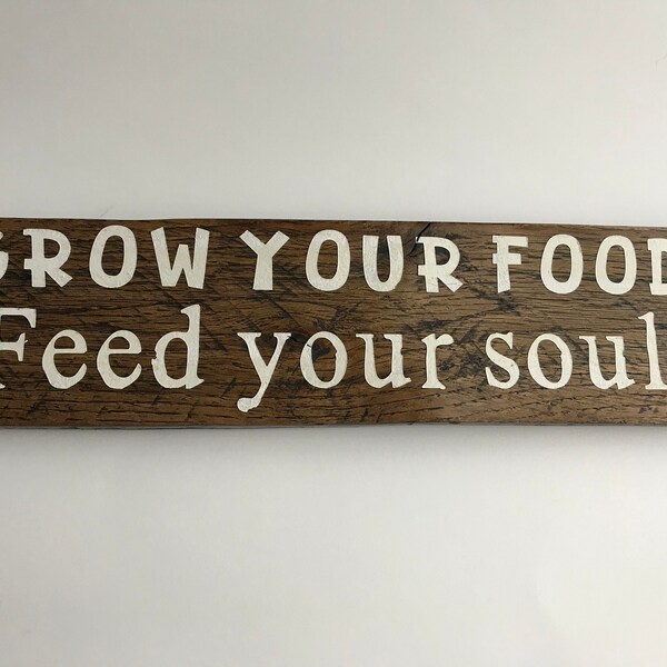 Homegrown Sign - Etsy